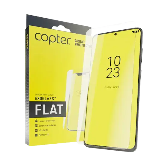 Copter Exoglass™ Flat Displayschutz für iPhone 16 & 17 Pro Max – Handy24