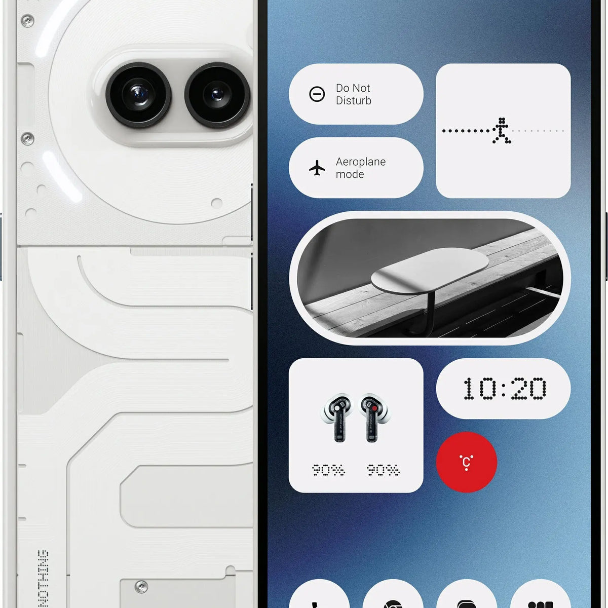 Nothing Phone (2a) - Innovatives 5G Smartphone in Weiß – Handy24